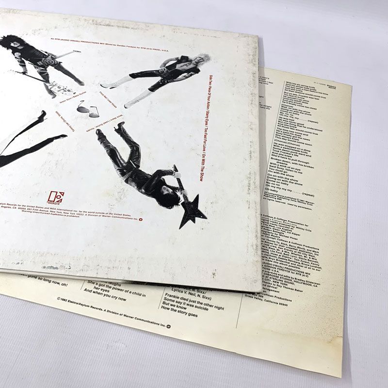 Yahoo!オークション - 《ジャンク》MOTLEY CRUE モトリー・クルー TOO ...