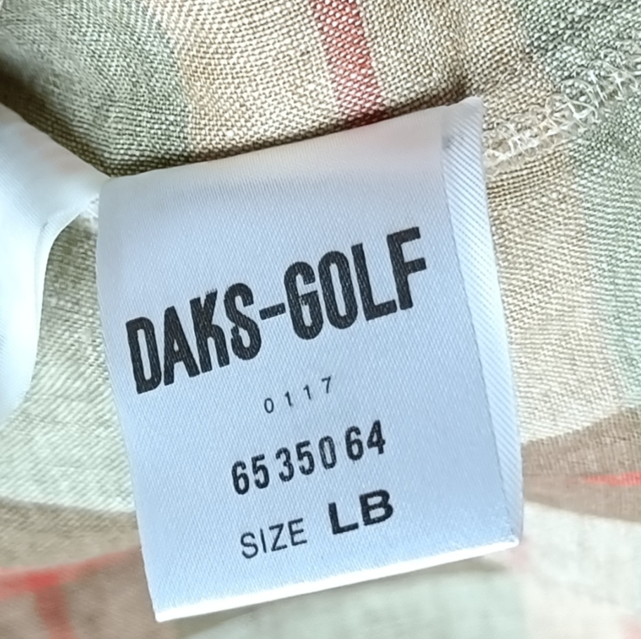 Yahoo!オークション - DAKS GOLF メンズシャツ サイズLB