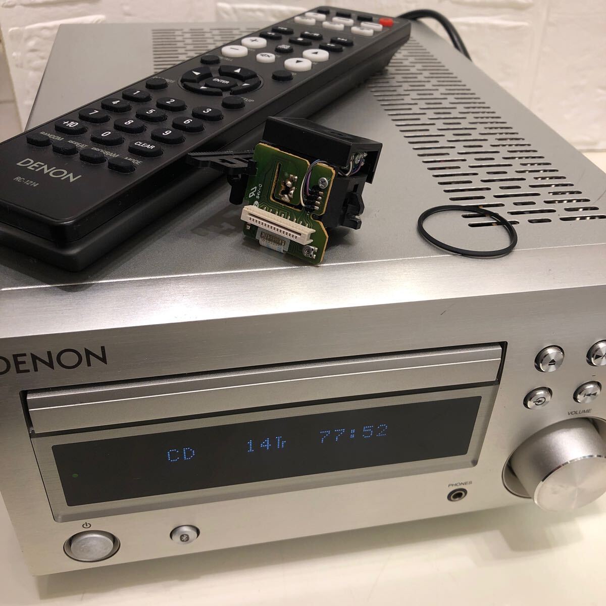 Yahoo!オークション - DENON CDレシーバー RCD-M41 ピックアップレンズ...