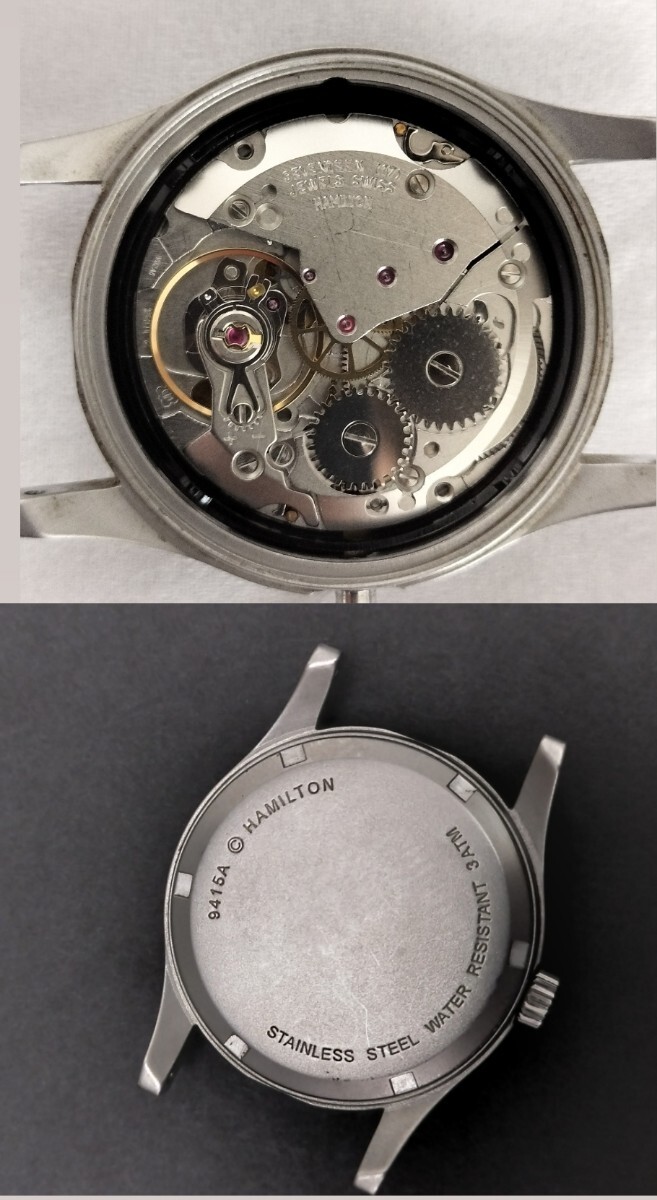 精度良好】ハミルトン カーキ 9415A ボーイズ ミリタリー 精度良好】ハミルトン カーキ 9415A ボーイズ ミリタリー