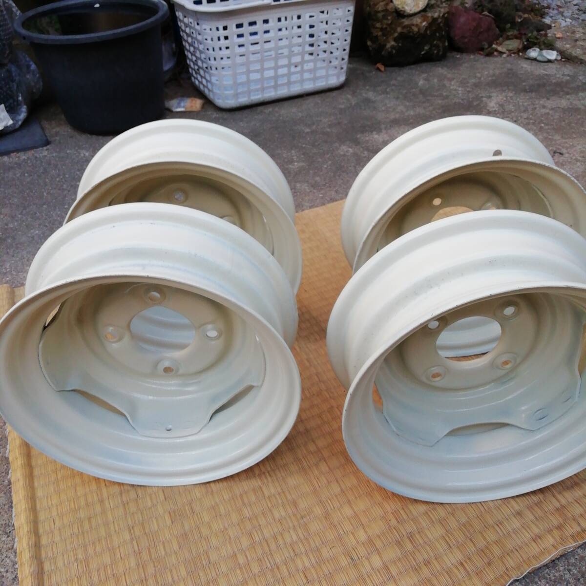 Yahoo!オークション - BMCオースティンMk-1スチールホイール3 5j-10