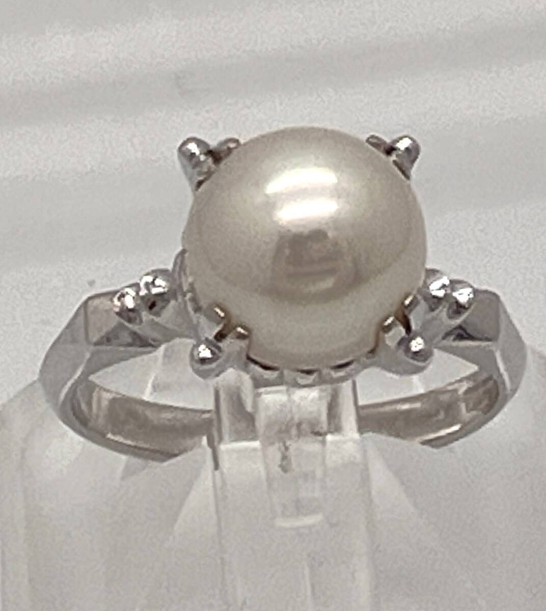 Yahoo!オークション - 【鑑別書付き】 K14WG ＃11.5 真珠 総重量約4.2g...