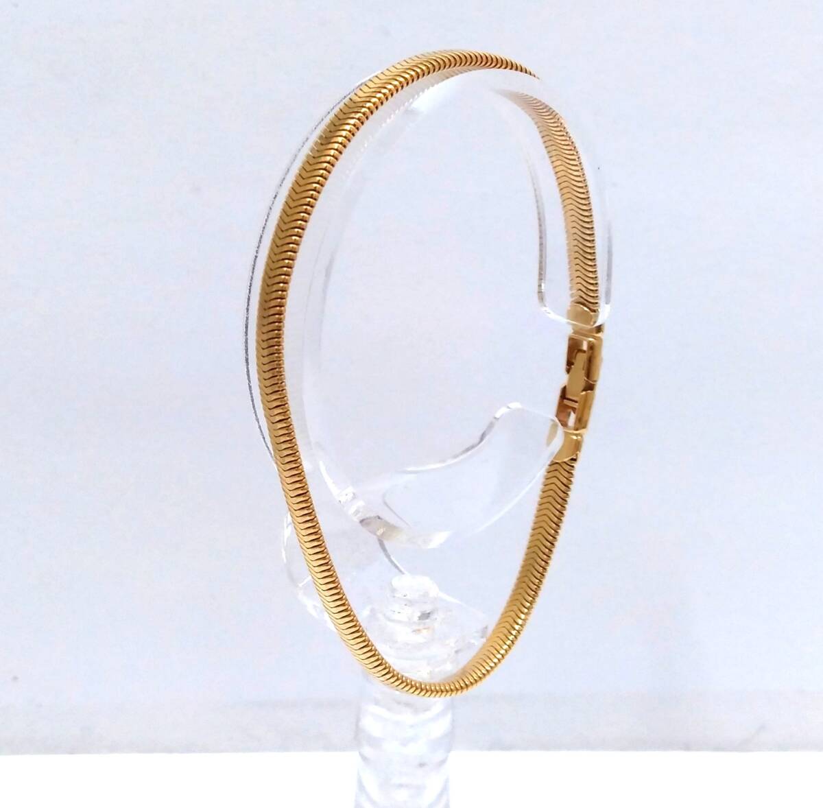 Yahoo!オークション - K18 ブレスレット 約17cm 8.6g