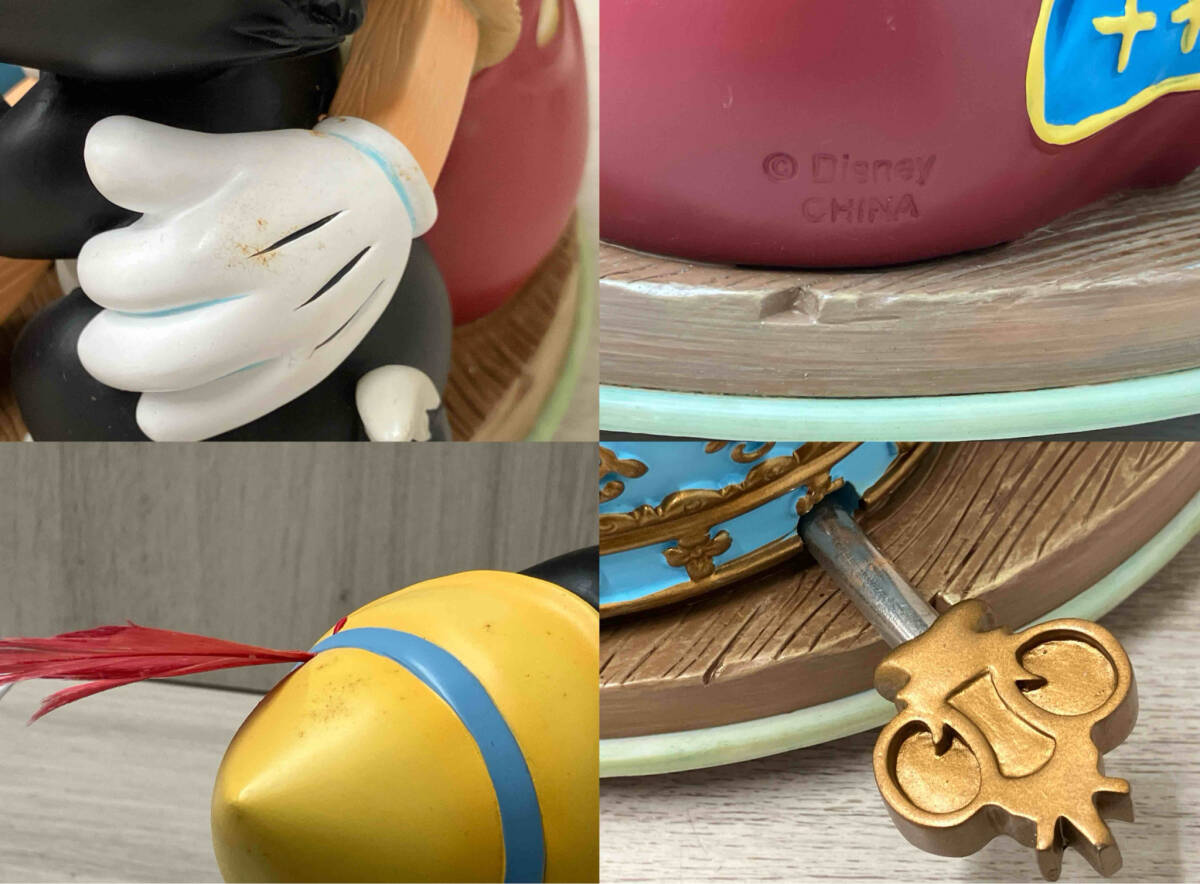 ジャンク 【オルゴール動作確認済】Disney ディズニー ピノキオ ジャンク 【オルゴール動作確認済】Disney ディズニー ピノキオ