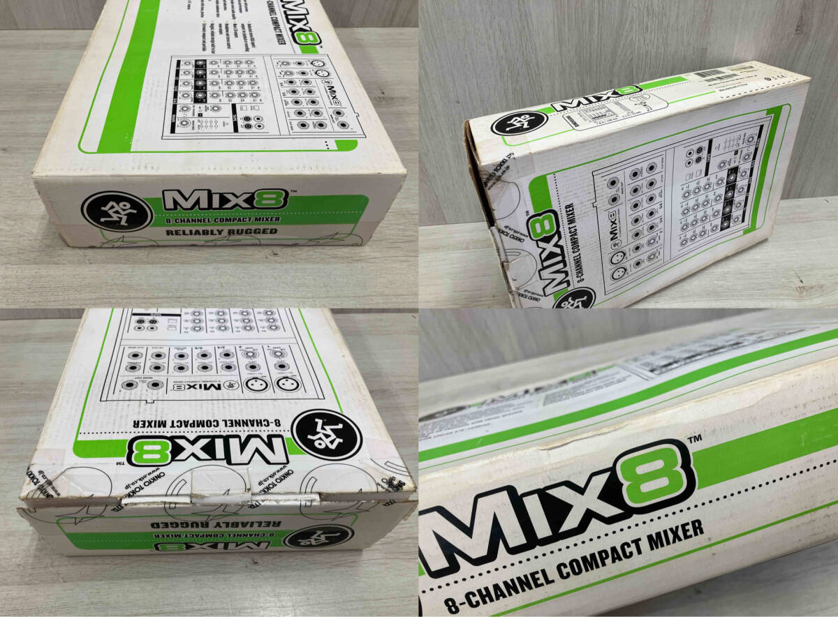 Yahoo!オークション - MACKIE MIX8 コンパクトミキサー 8チャンネル ア...