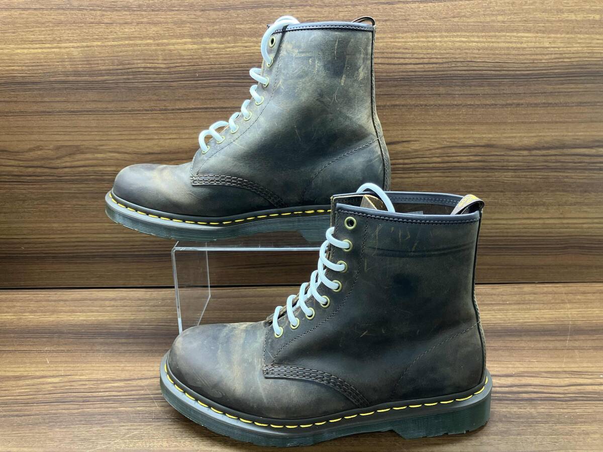 Yahoo!オークション - Dr.Martens 1460 ダークブラウン 11822203CRAZYH...
