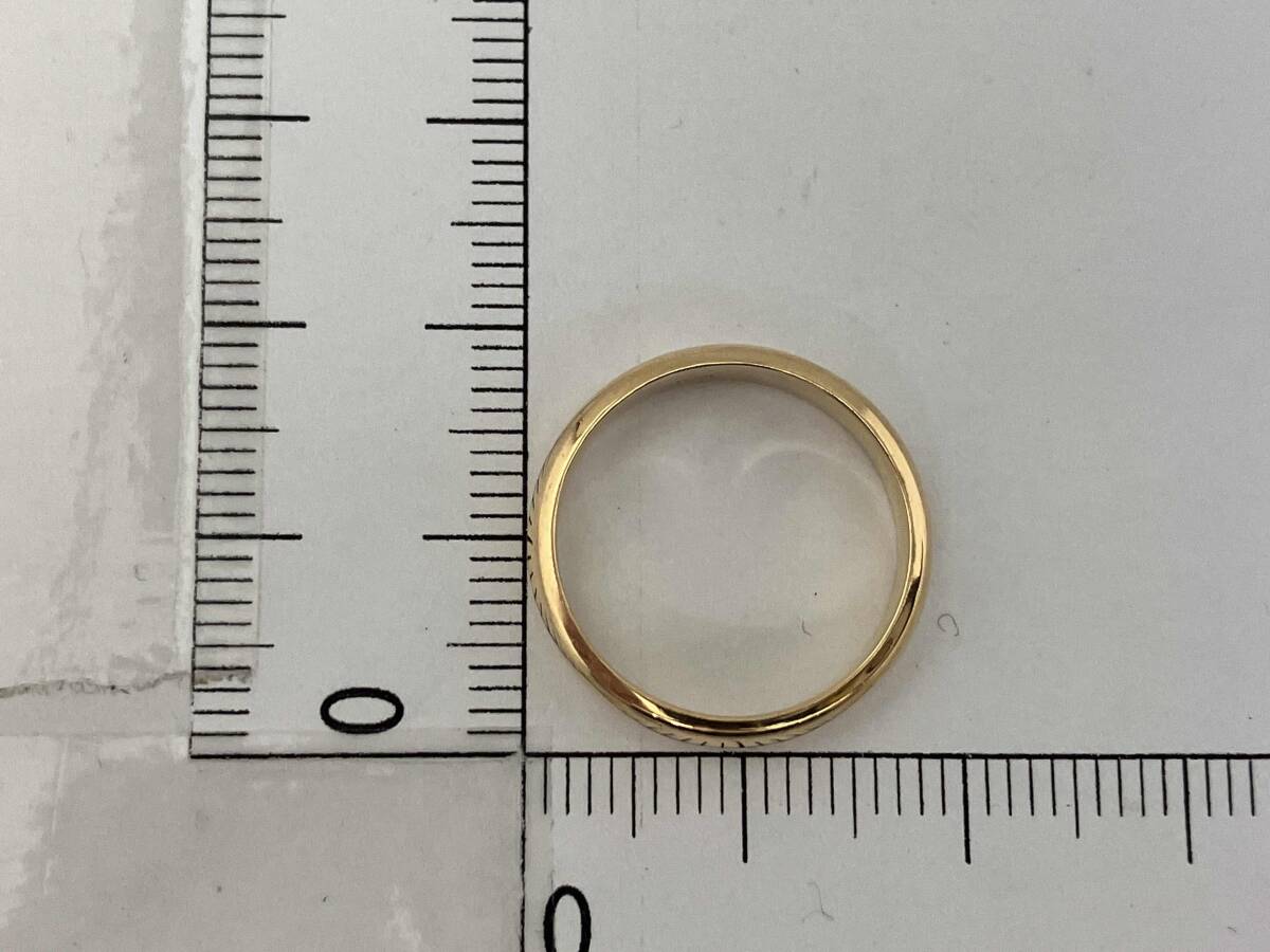 Yahoo!オークション - デザインリング K18 9号 約3.3g