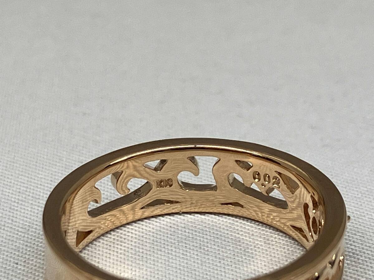 Yahoo!オークション - デザインリング K18 13号 総重量約5.3g