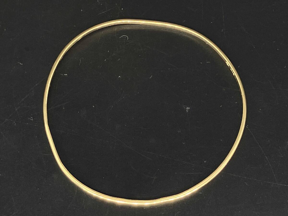 Yahoo!オークション - K18 2.3g バングル