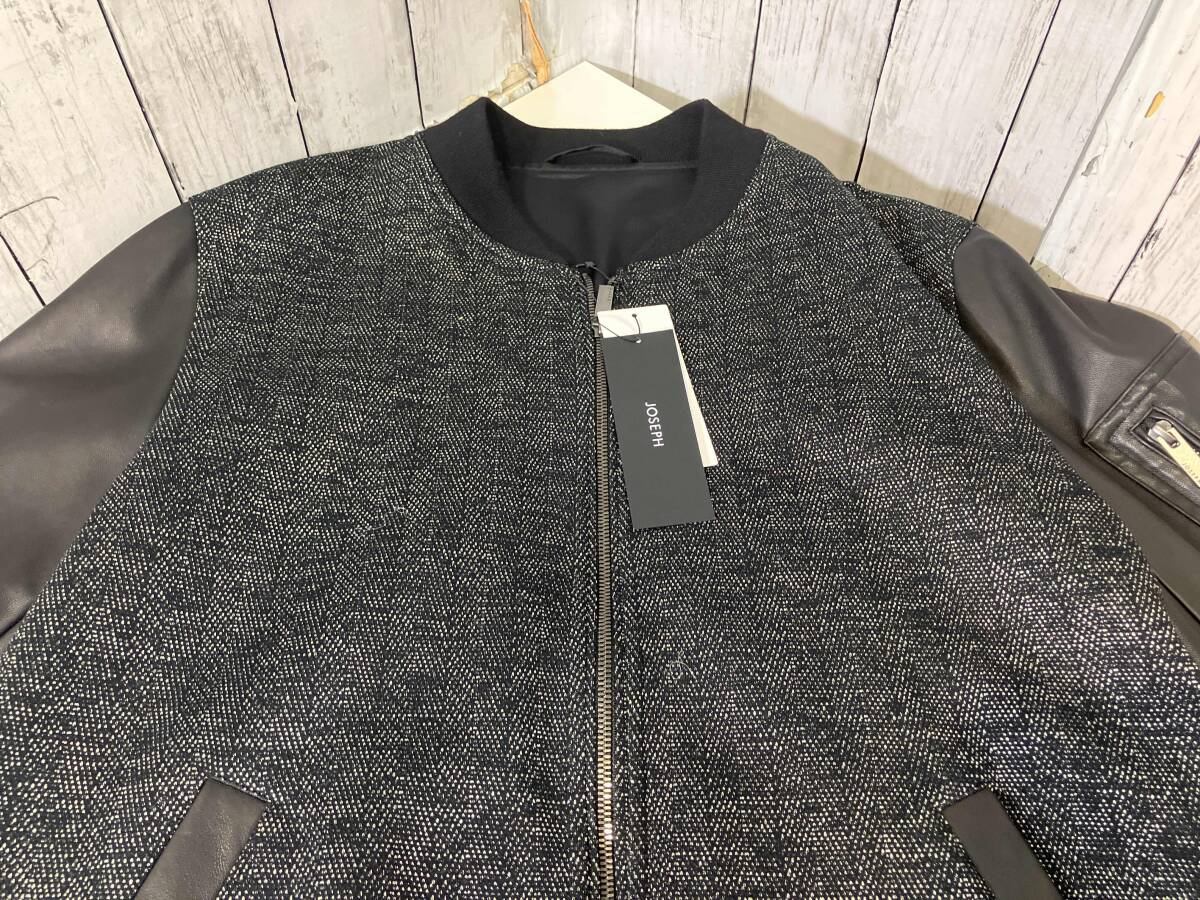 Yahoo!オークション - JOSEPH ジョセフ ブライトヘザージャージレザー...