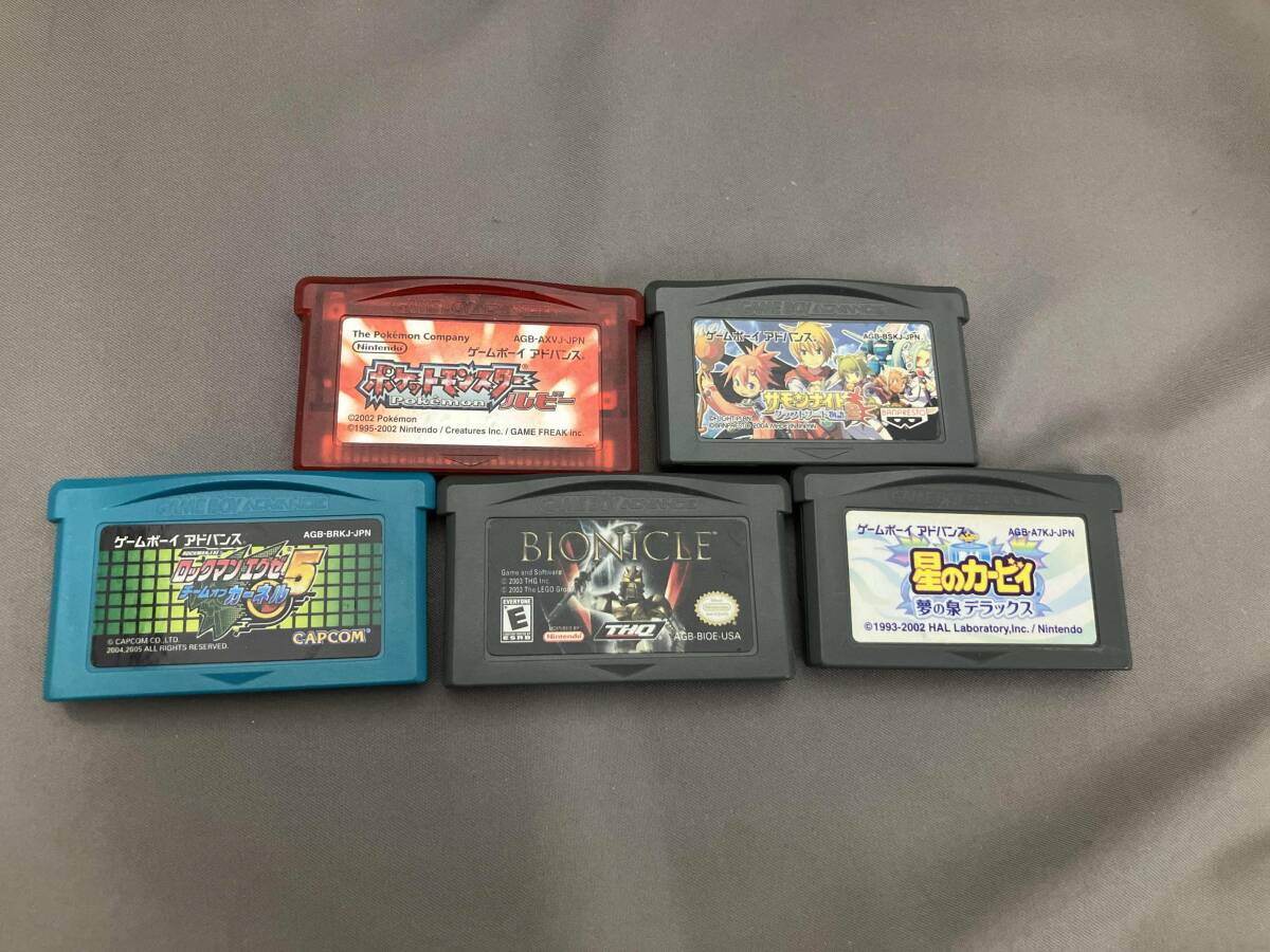 Yahoo!オークション - GBA ソフト 5点セット(G2-10)