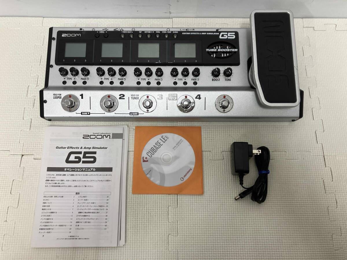 Yahoo!オークション - zoom G5 エフェクター アンプシュミレーター マ...