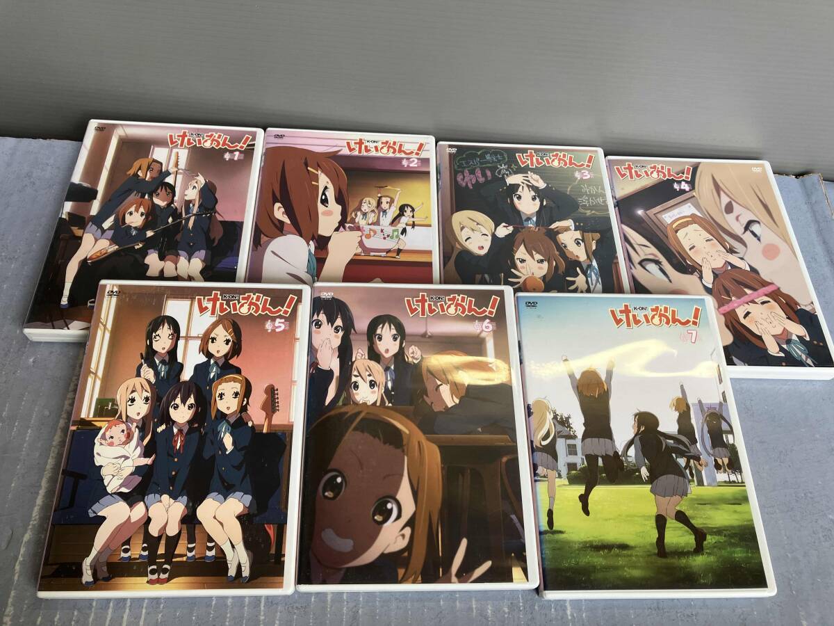 Yahoo!オークション - DVD [全7巻セット]けいおん 1~7