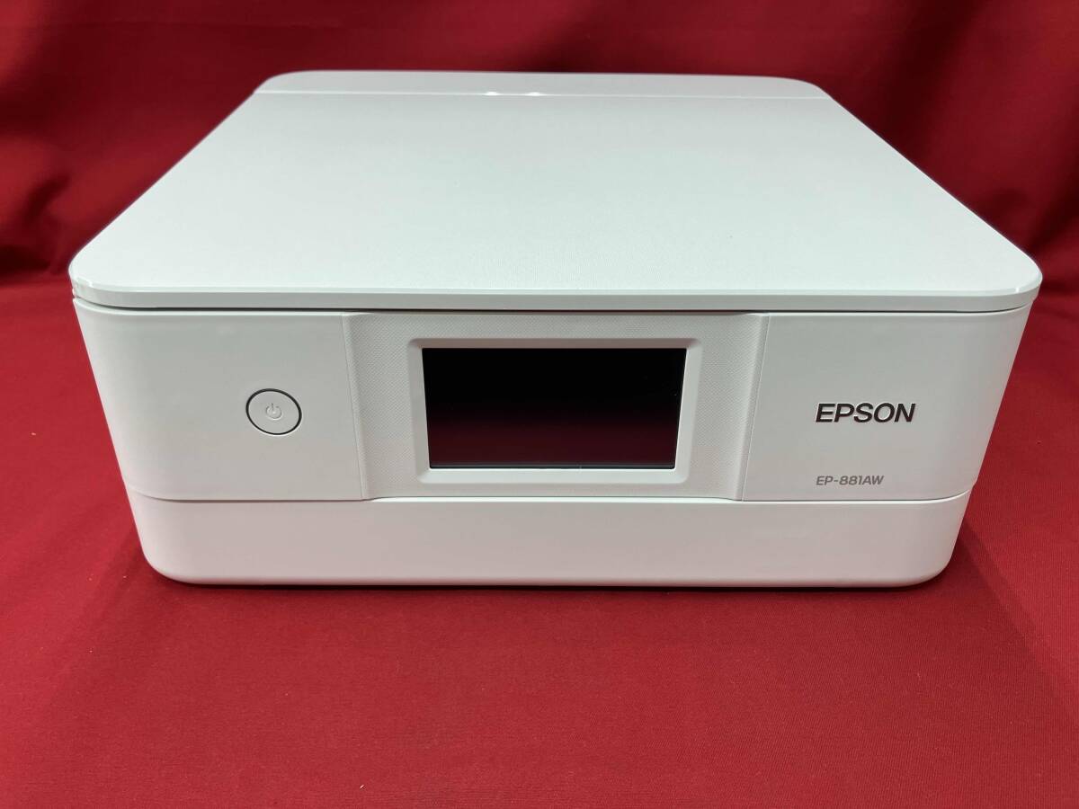 Yahoo!オークション - 動作確認済 箱・説明書なし EPSON EP-881A カラ...