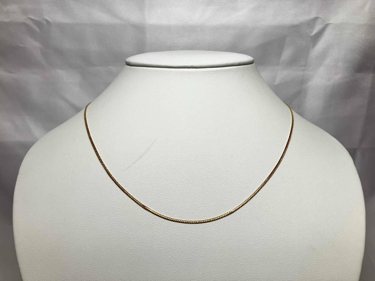 Yahoo!オークション - UNOAERRE(ウノアエレ) K18 45cm ヘリンボンチェ...