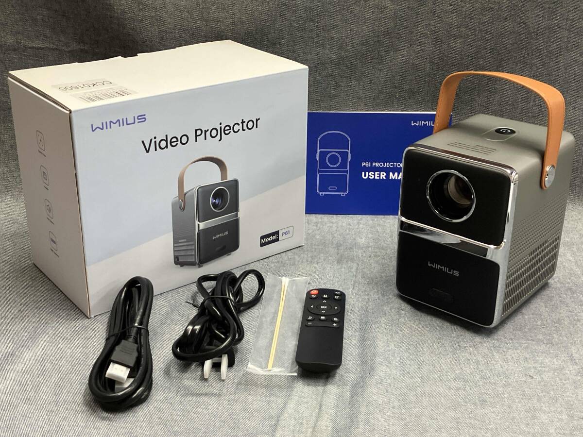 Yahoo!オークション - WIMIUS P61 プロジェクター(ゆ25-10-08)