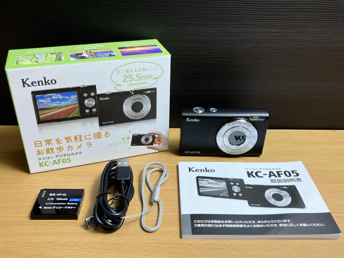Yahoo!オークション - Kenko ケンコー デジタルカメラ KC-AF05 デジカ...