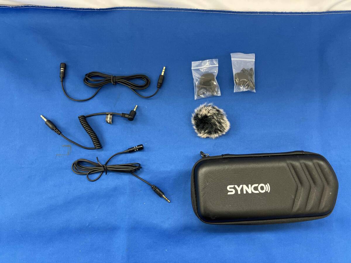 Yahoo!オークション - ジャンク SYNCO G2 ワイヤレスピンマイクシステ...