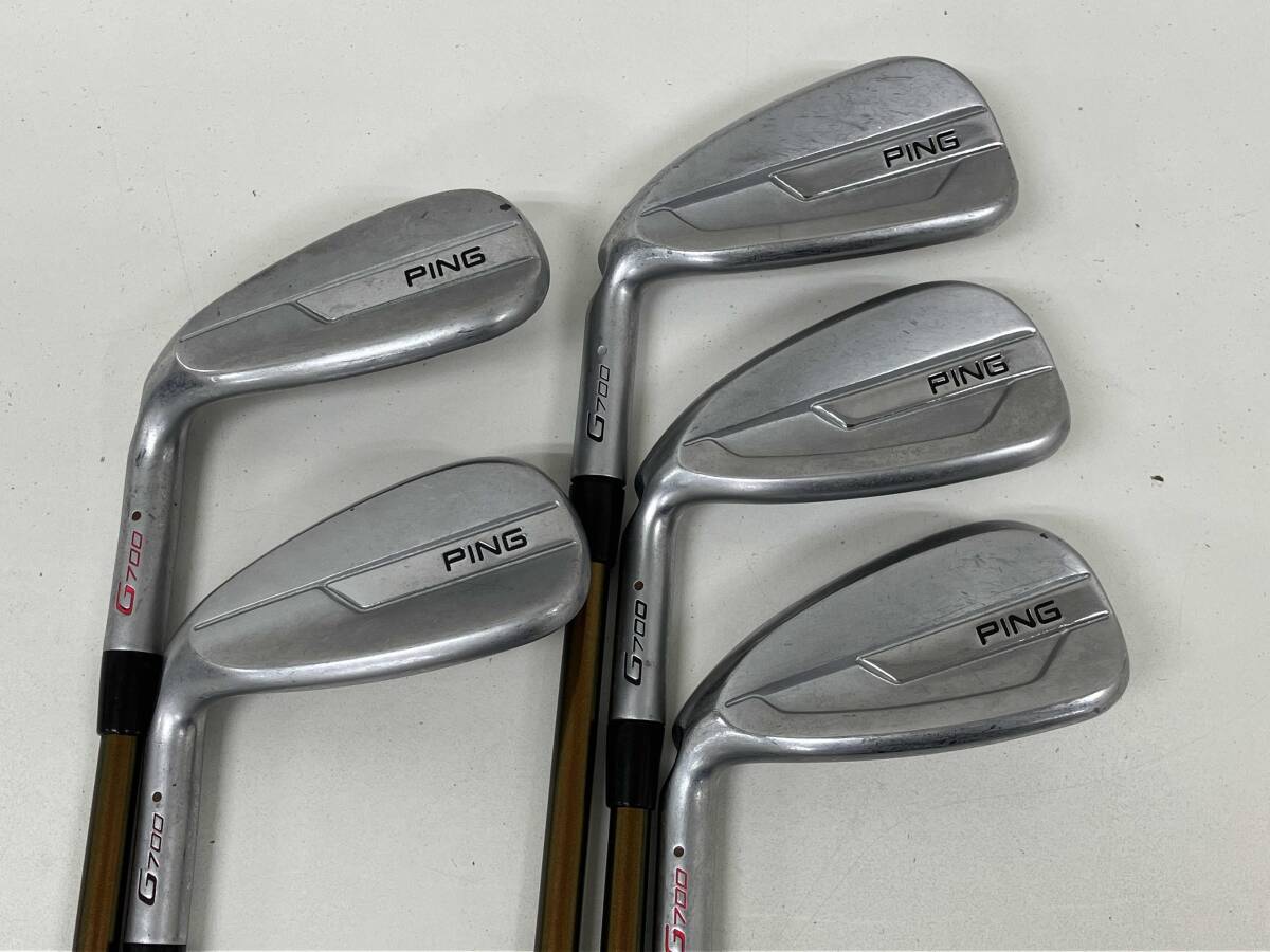 Yahoo!オークション - 【ジャンク】 PING G700 レフティー アイアンセ...
