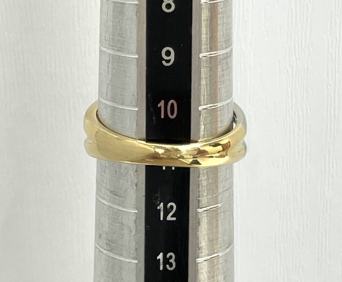 Yahoo!オークション - K18 750 Pt900 ダイヤ0.31ct リング 指輪 4.7g