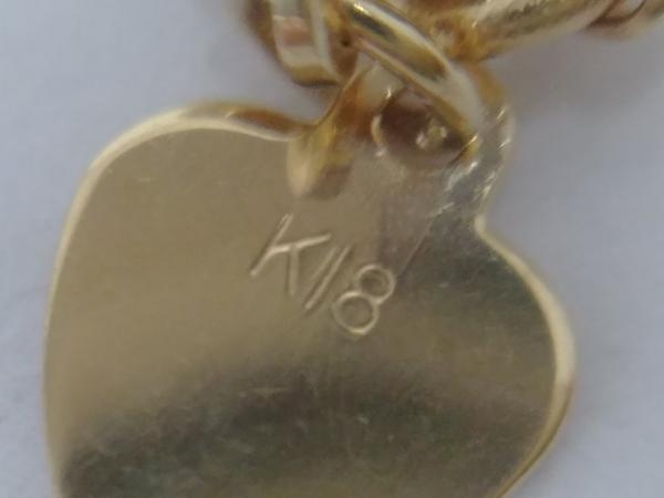 Yahoo!オークション - K18 デザインネックレス アジャスター付 ～約49c...