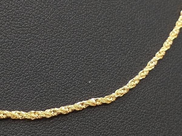 Yahoo!オークション - K18 スパイラルチェーン ネックレス 5g 40cm 2mm...