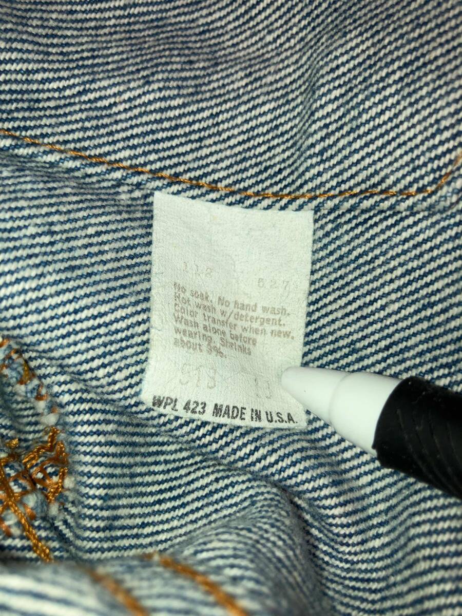 Yahoo!オークション - LEVI’S 70s USA製 70505-0217刻印527 サイズ36 ...