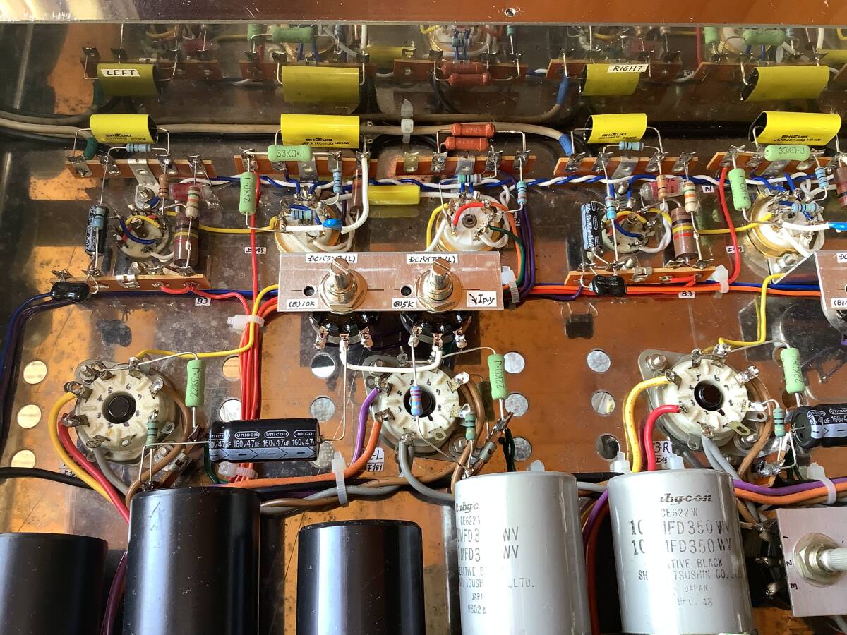 Yahoo!オークション - 多摩サウンド KT88(UL)-PP 60W×2 パワーアンプ...