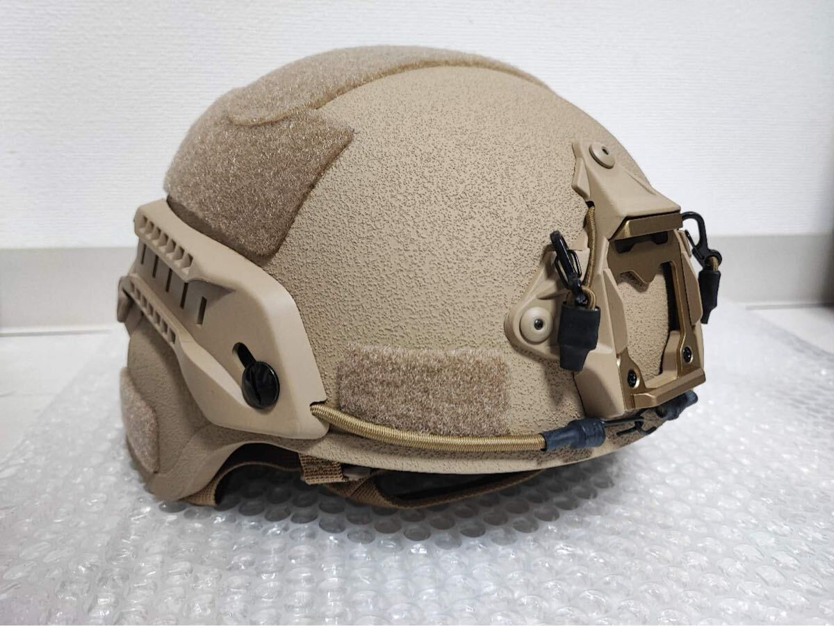 Yahoo!オークション - NIJ-IIIA レベル3A ACH MICH SF 防弾ヘルメット ...
