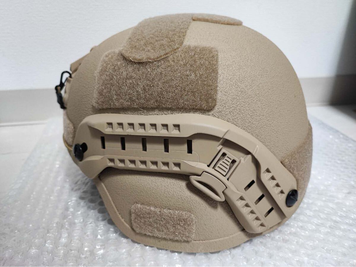 Yahoo!オークション - NIJ-IIIA レベル3A ACH MICH SF 防弾ヘルメット ...