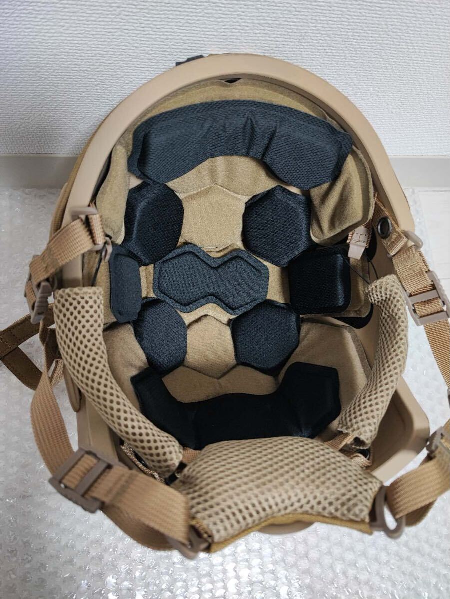 Yahoo!オークション - NIJ-IIIA レベル3A Ops-Core Fast SF 防弾ヘルメ...