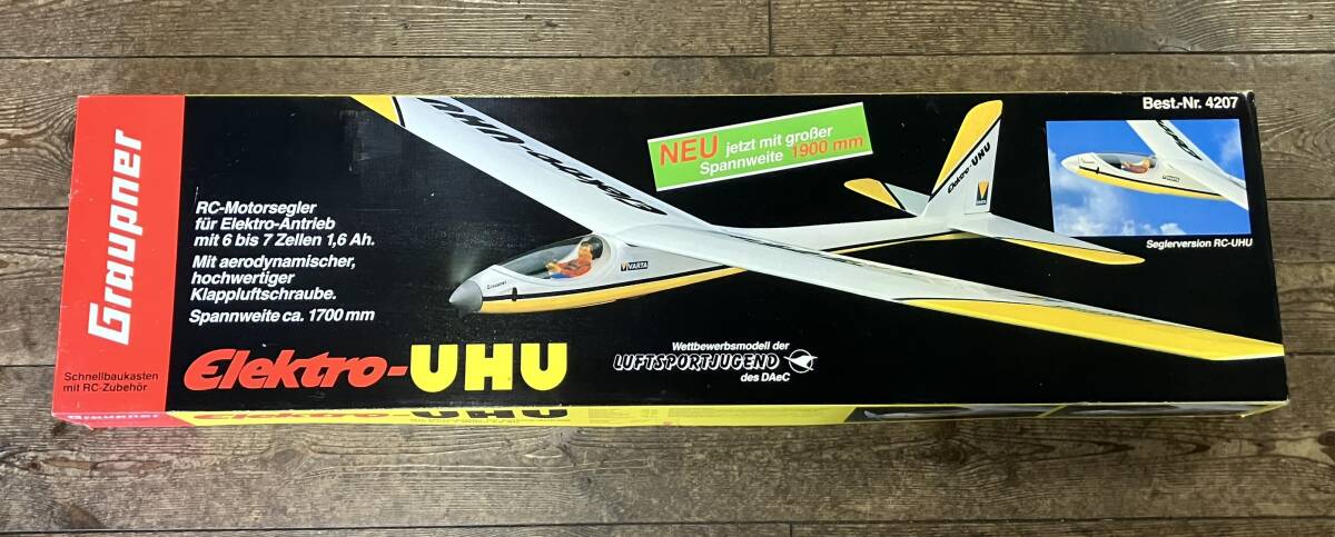 Yahoo!オークション - Graupner Elektro-UHU 電動グライダーキット