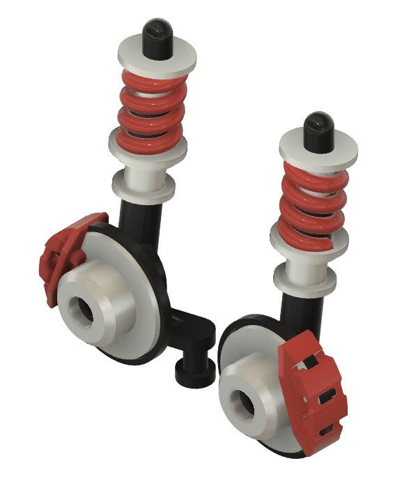 Yahoo!オークション - CU8 ハセガワ製KP61スターレット用ローダウンパ...