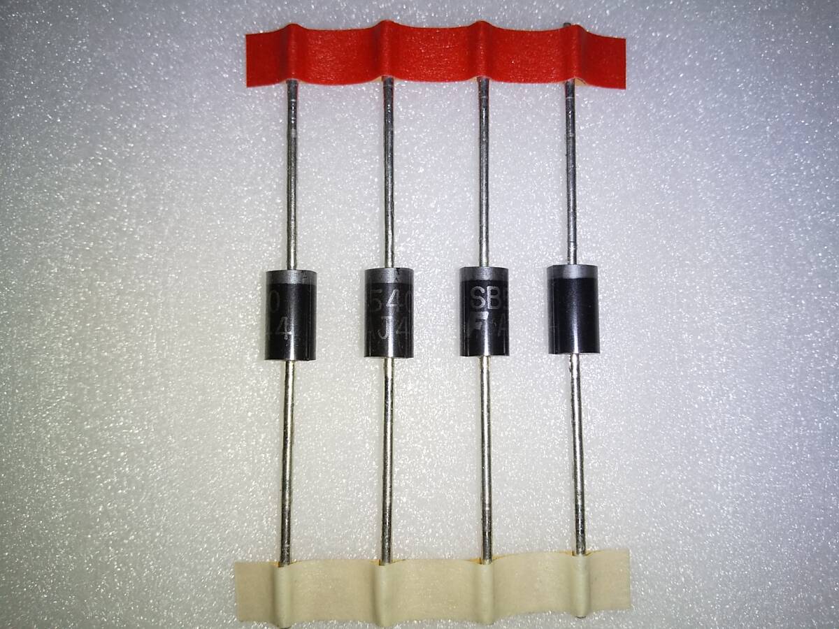 Yahoo!オークション - ショットキーバリア・ダイオード 40V 5A SB540 4...