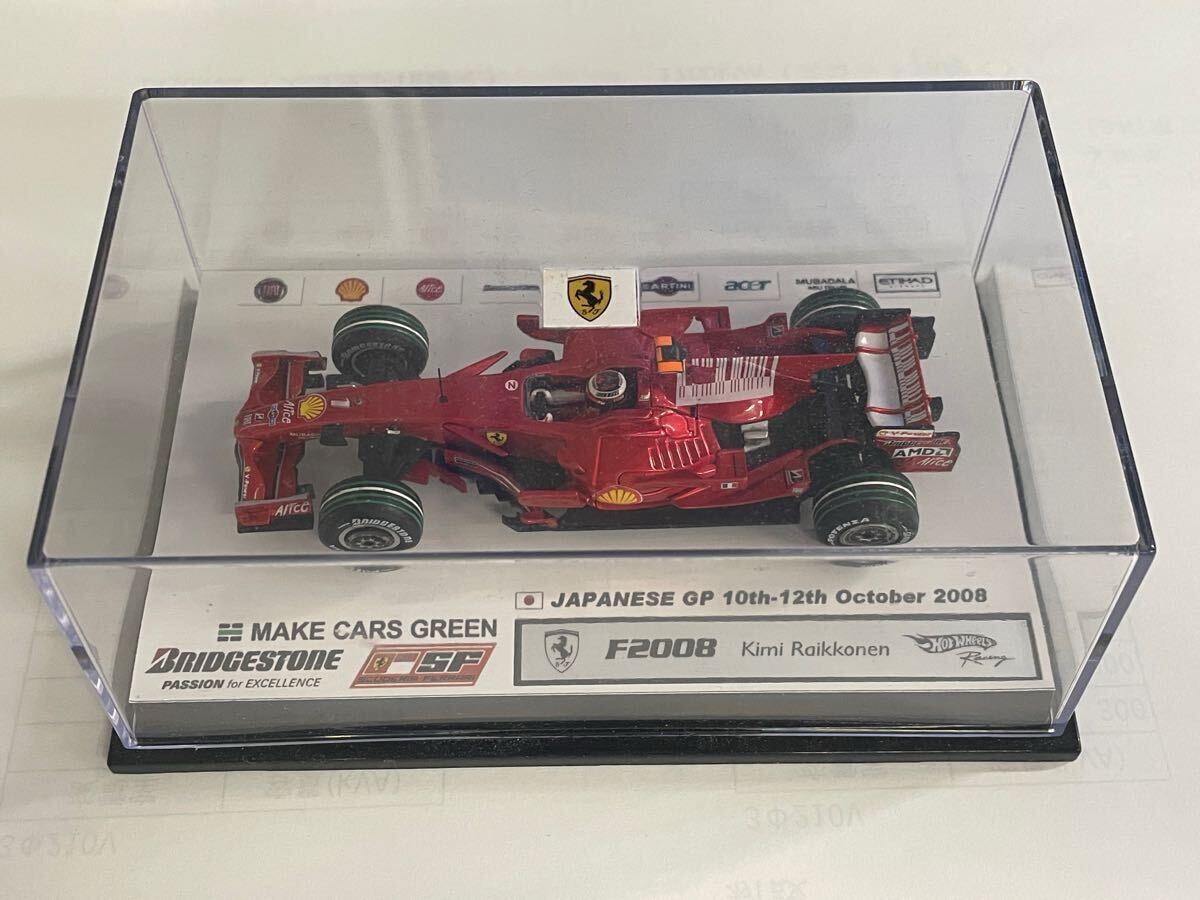 Yahoo!オークション - マテル 1/43 フェラーリF2008 日本GP 2008 #1 K...