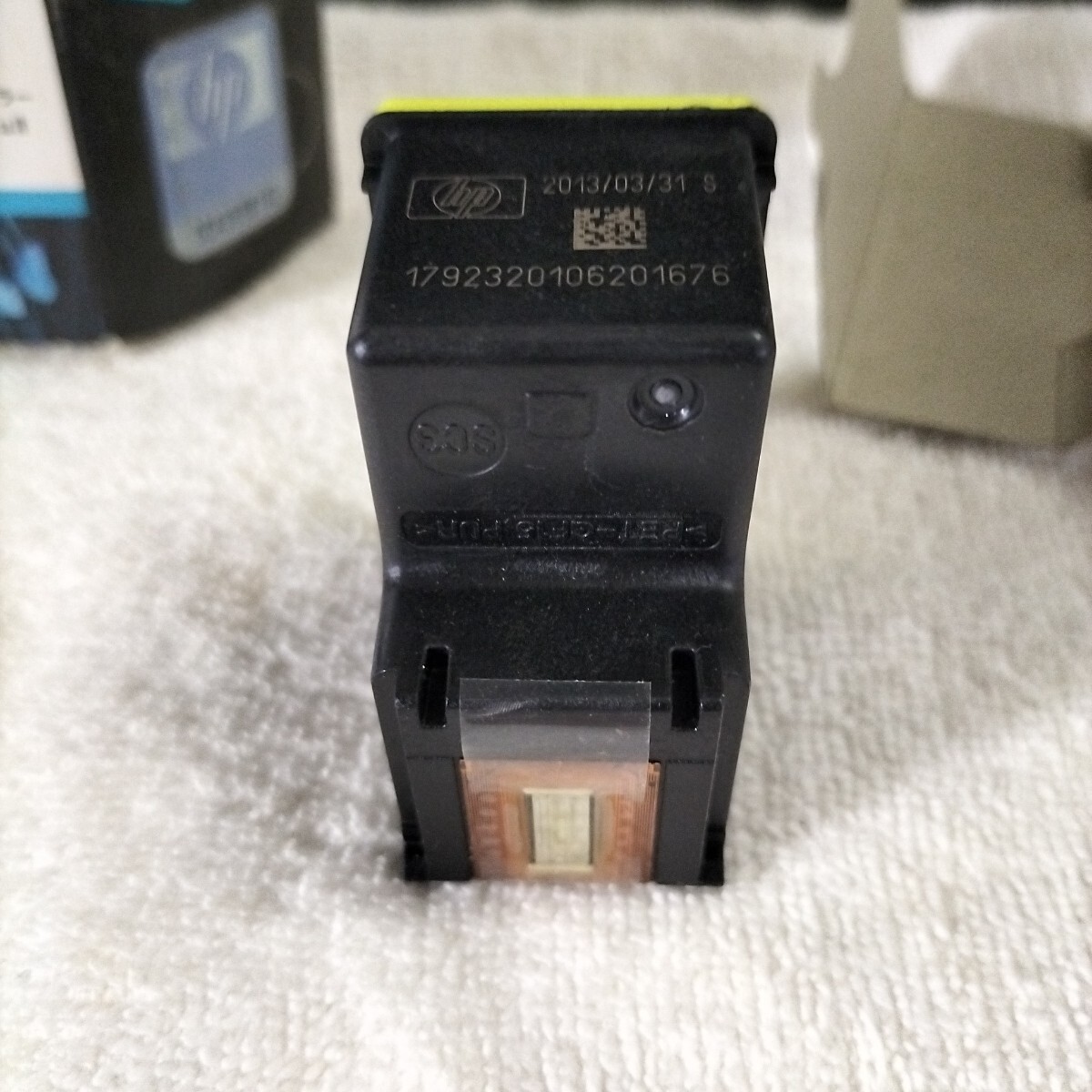 Yahoo!オークション - 【ジャンク】HP110 プリントカートリッジ カラ...