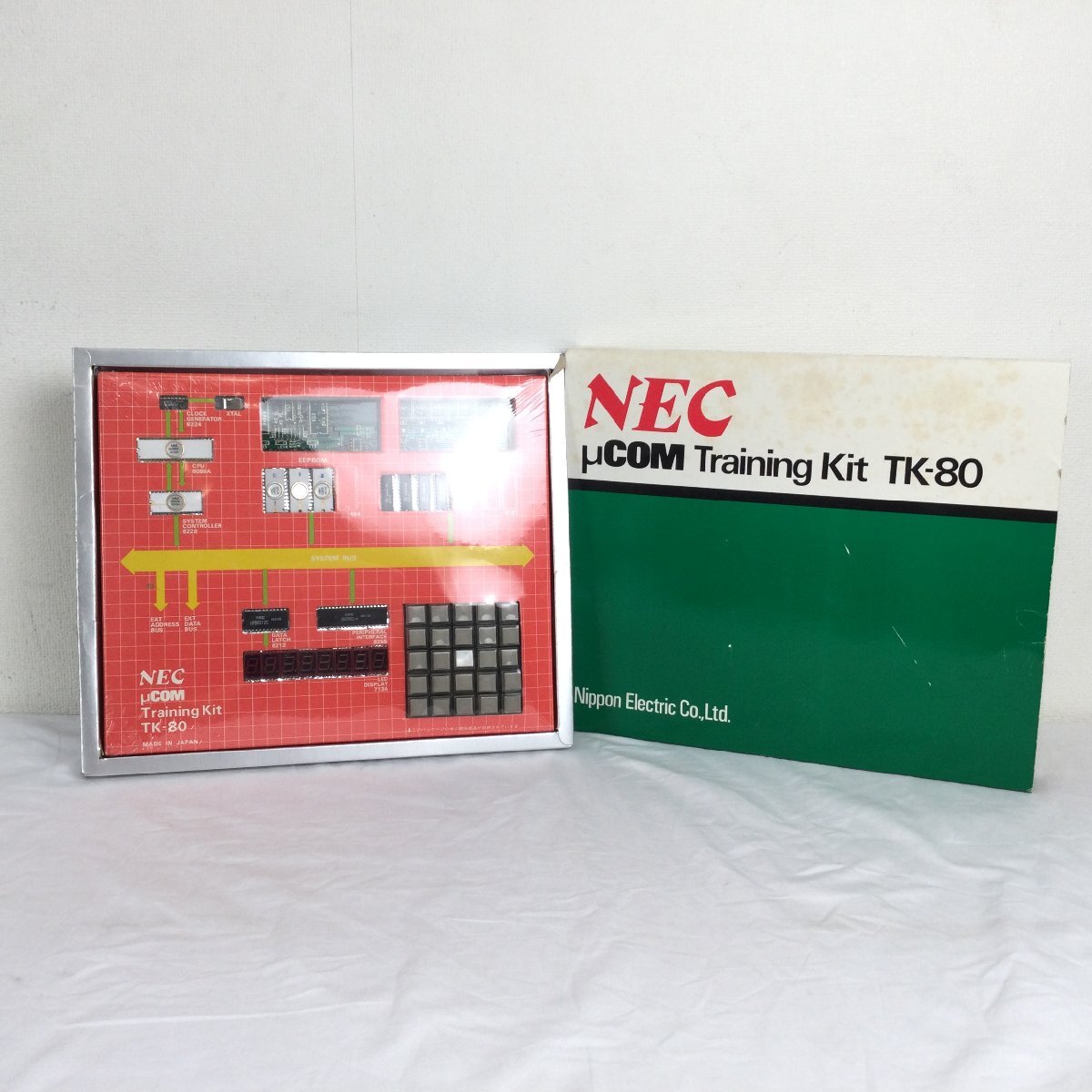 1304 ジャンク NEC μCOM Training Kit TK-80 日本電気 箱付き(パソコン)｜売買されたオークション情報、yahooの商品情報をアーカイブ公開 - オークファン ...