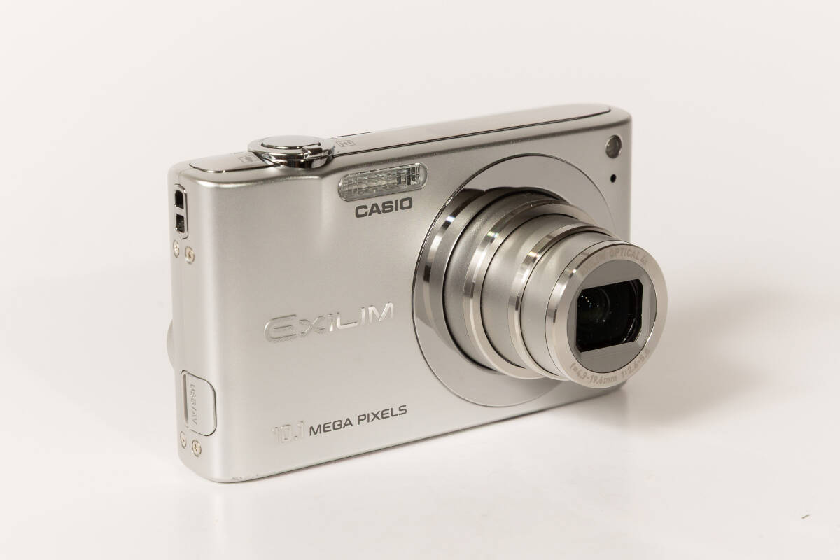 Yahoo!オークション - CASIO カシオ EXILIM EX-Z100 SR シルバー 動作...