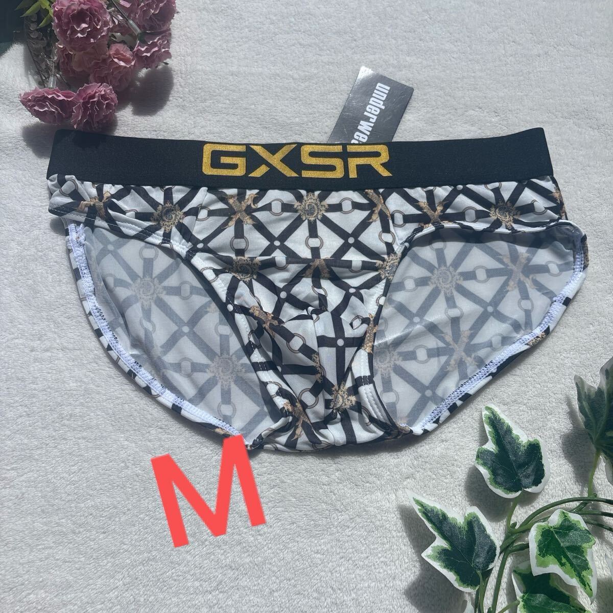 Yahoo!オークション - 新品 メンズ Mサイズ GXSR 触り心地超いい ホワ...