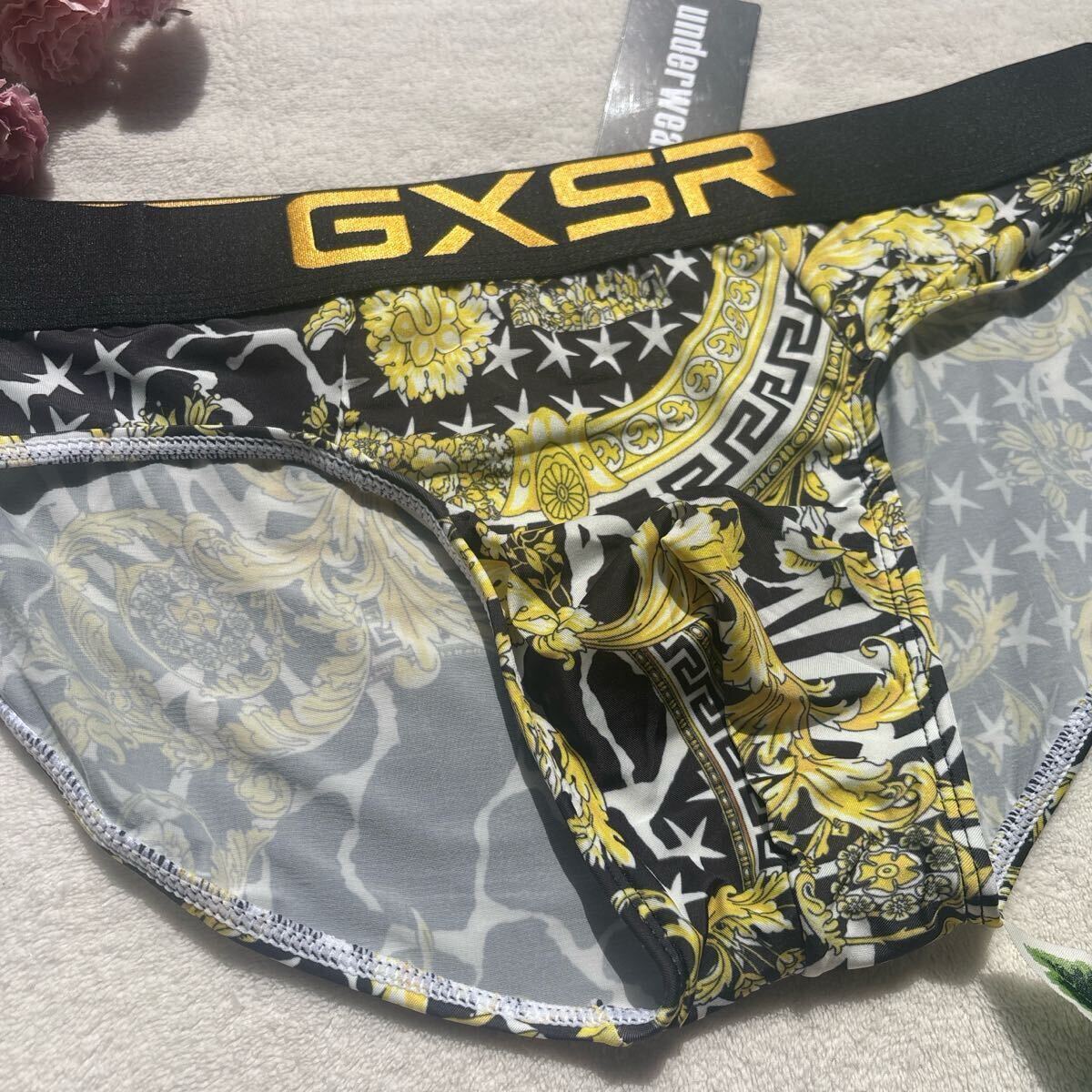 Yahoo!オークション - 新品 メンズ Mサイズ GXSR 触り心地超いい ブラ...