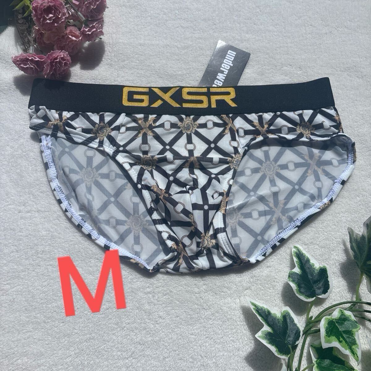 Yahoo!オークション - 新品 メンズ Mサイズ GXSR 触り心地超いい ホワ...