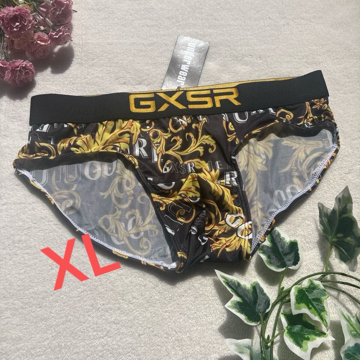 Yahoo!オークション - 新品 メンズ XLサイズ GXSR 触り心地超いい ブラ...