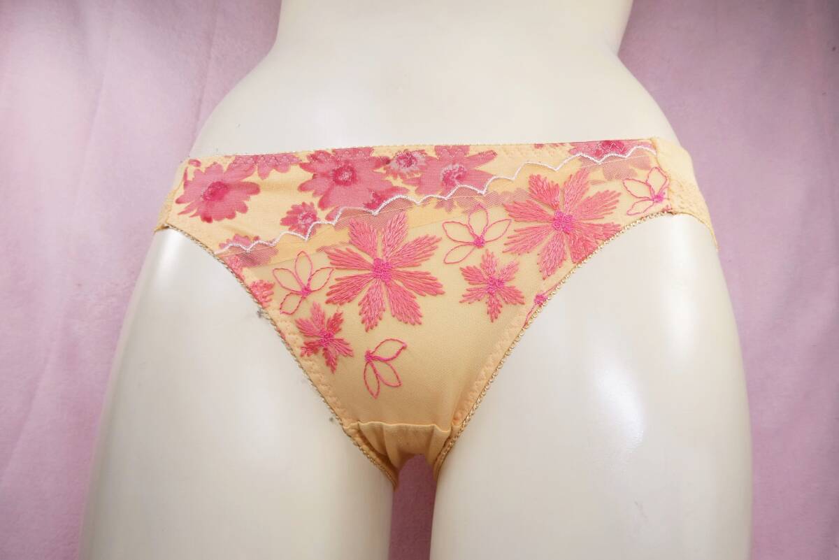 Yahoo!オークション - ＃A513 Triumph パステルオレンジ＆コーラルフラ...