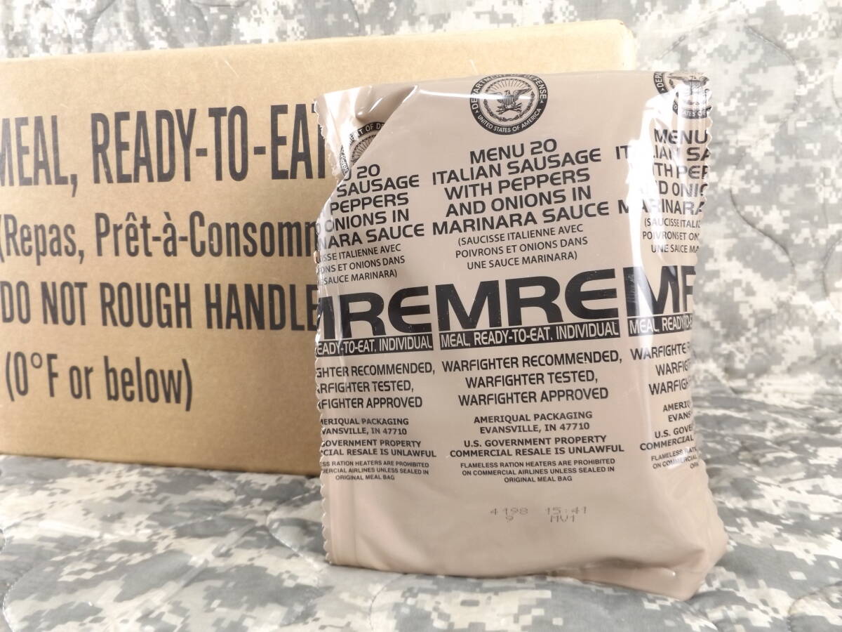 Yahoo!オークション - 最新 2027年7月検 箱だし MREレーション MENU-20...