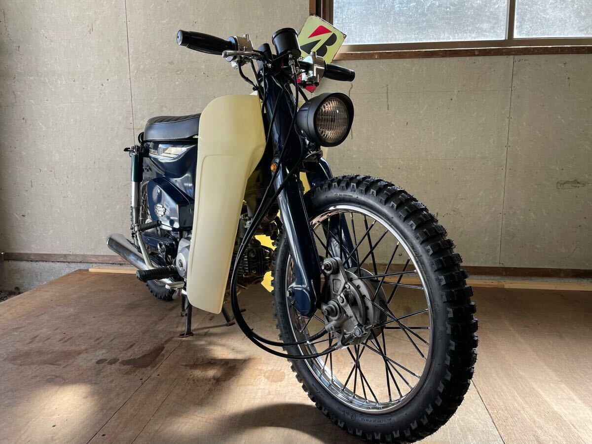 Yahoo!オークション - ホンダスーパーカブ セル付き 4速 新品パーツ多...