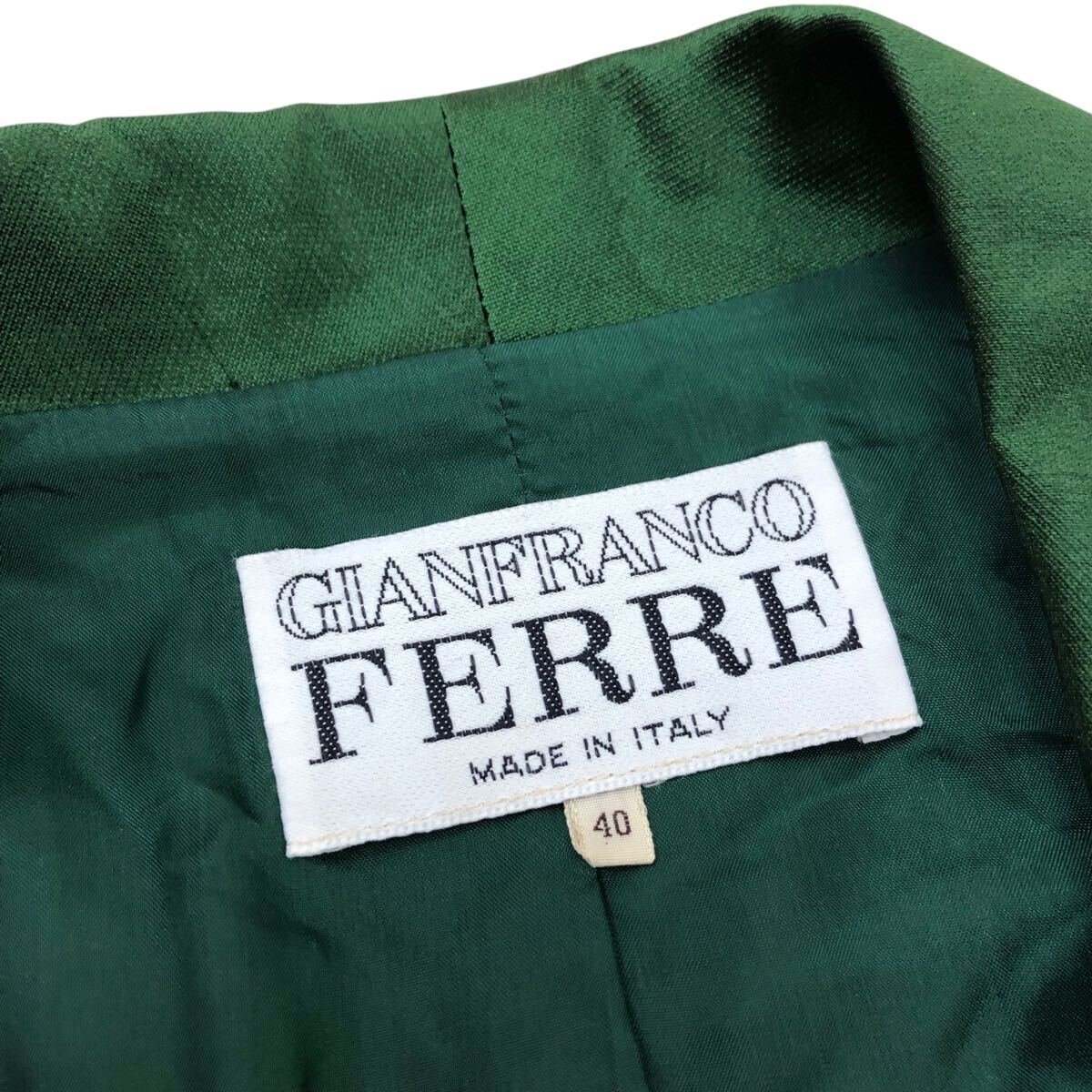 Yahoo!オークション - m619-52 イタリア製 GIANFRANCO FERRE ジャンフ...