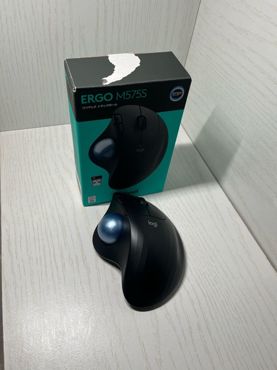 Yahoo!オークション - 美品 Logicool ERGO M575S マウス トラックボー...