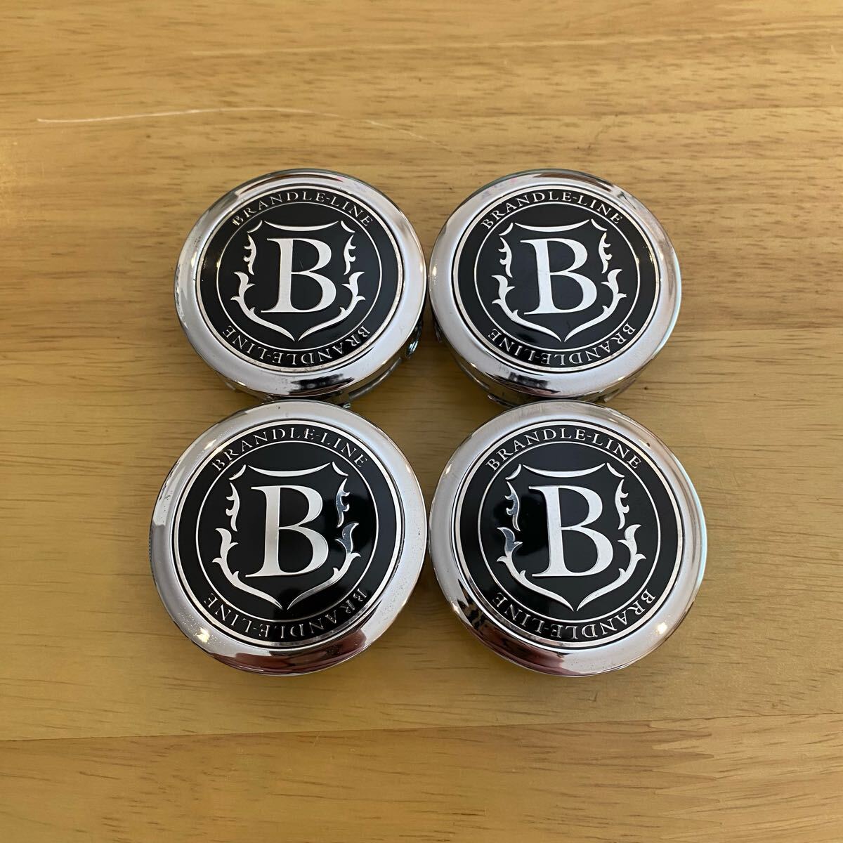 Yahoo!オークション - M364 BRANDLE LINE センターキャップ 4個 外径53...