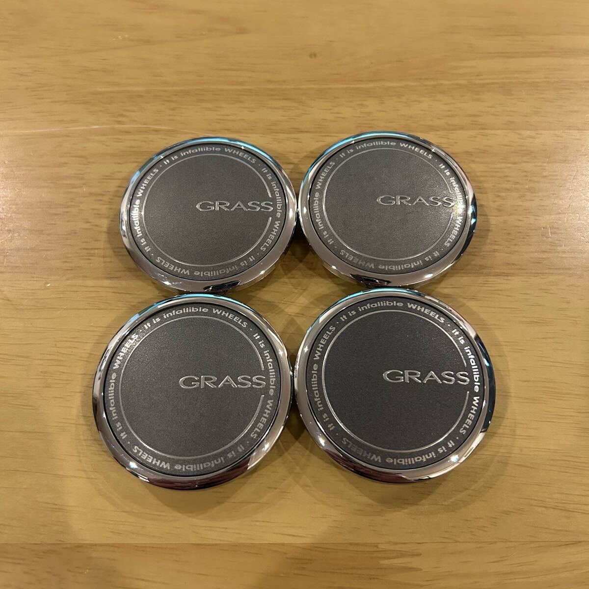 Yahoo!オークション - M522 GRASS センターキャップ 4個 外径59.5mm
