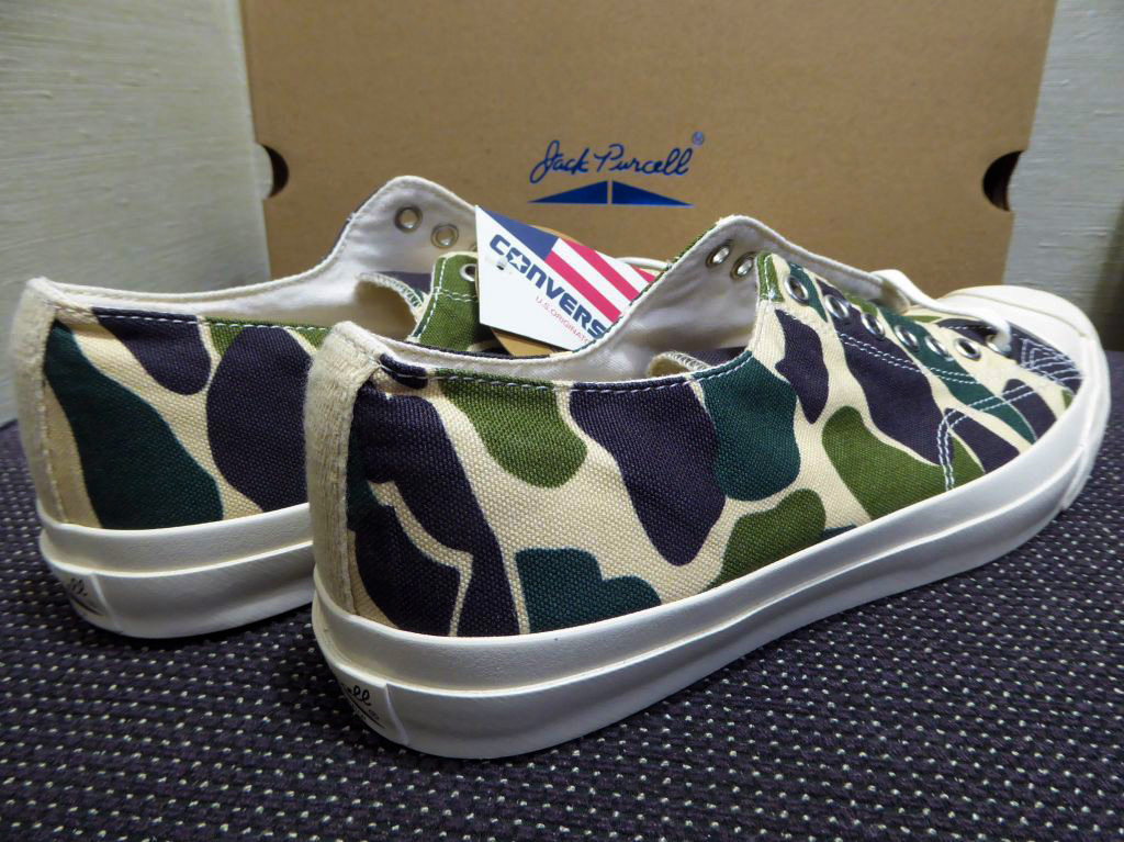 Yahoo!オークション - 新品 コンバース ジャックパーセル US 83カモ US...